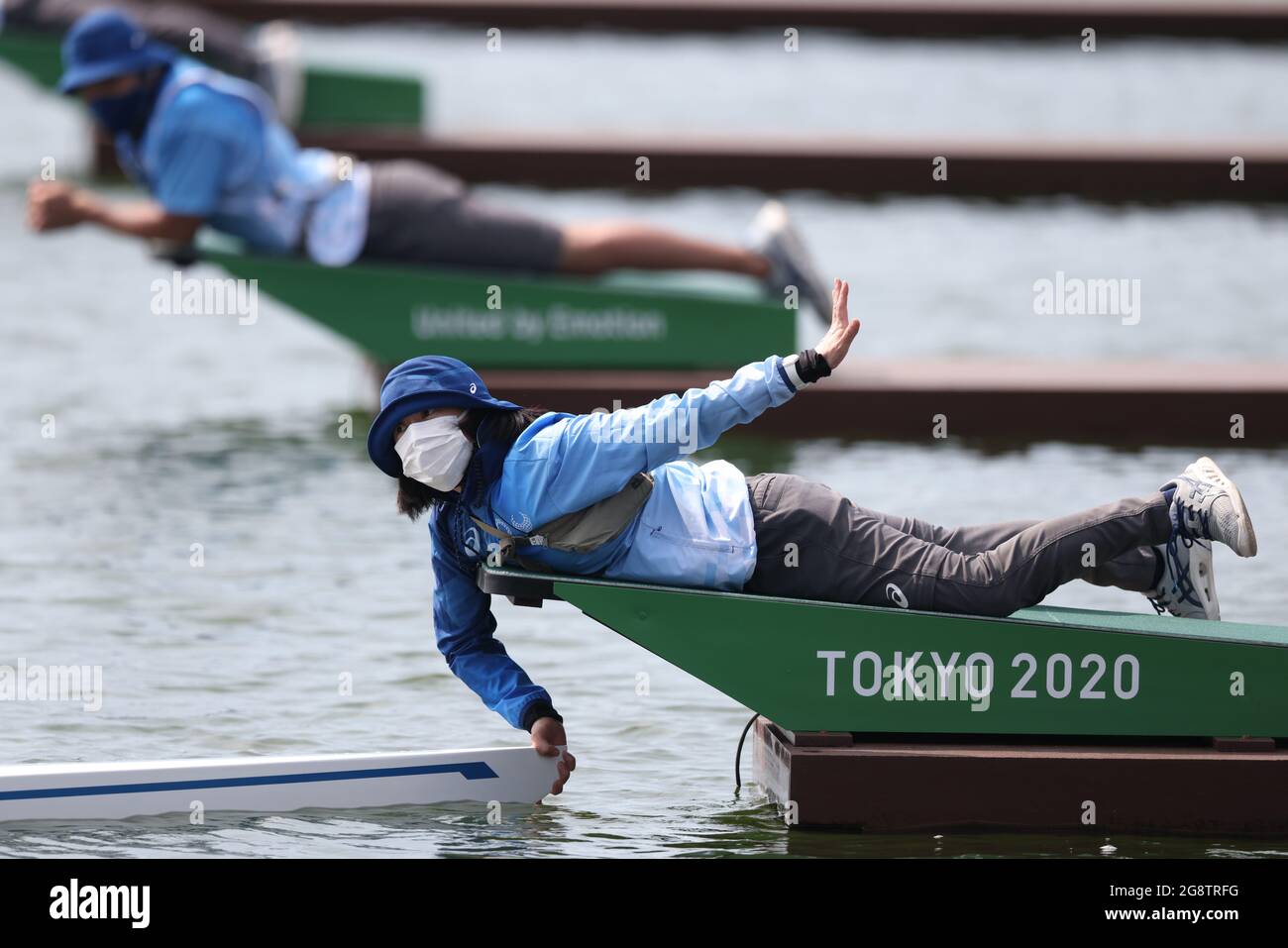 Tokio, Japan. 23rd July, 2021. Rowing: Olympics, preliminaries, men's ...
