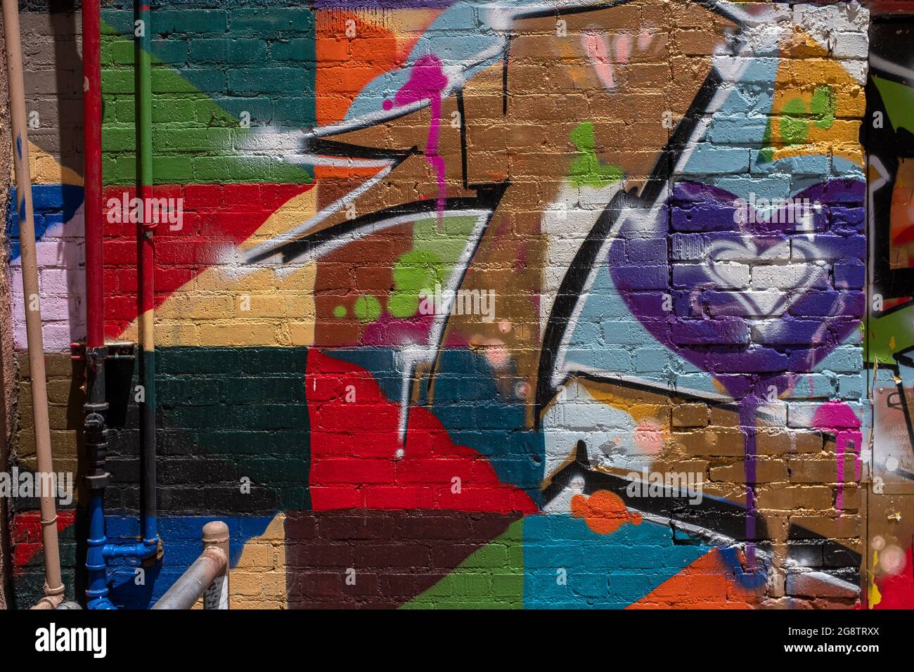 Alleyway in downtown abq hi-res stock photography and images - Alamy