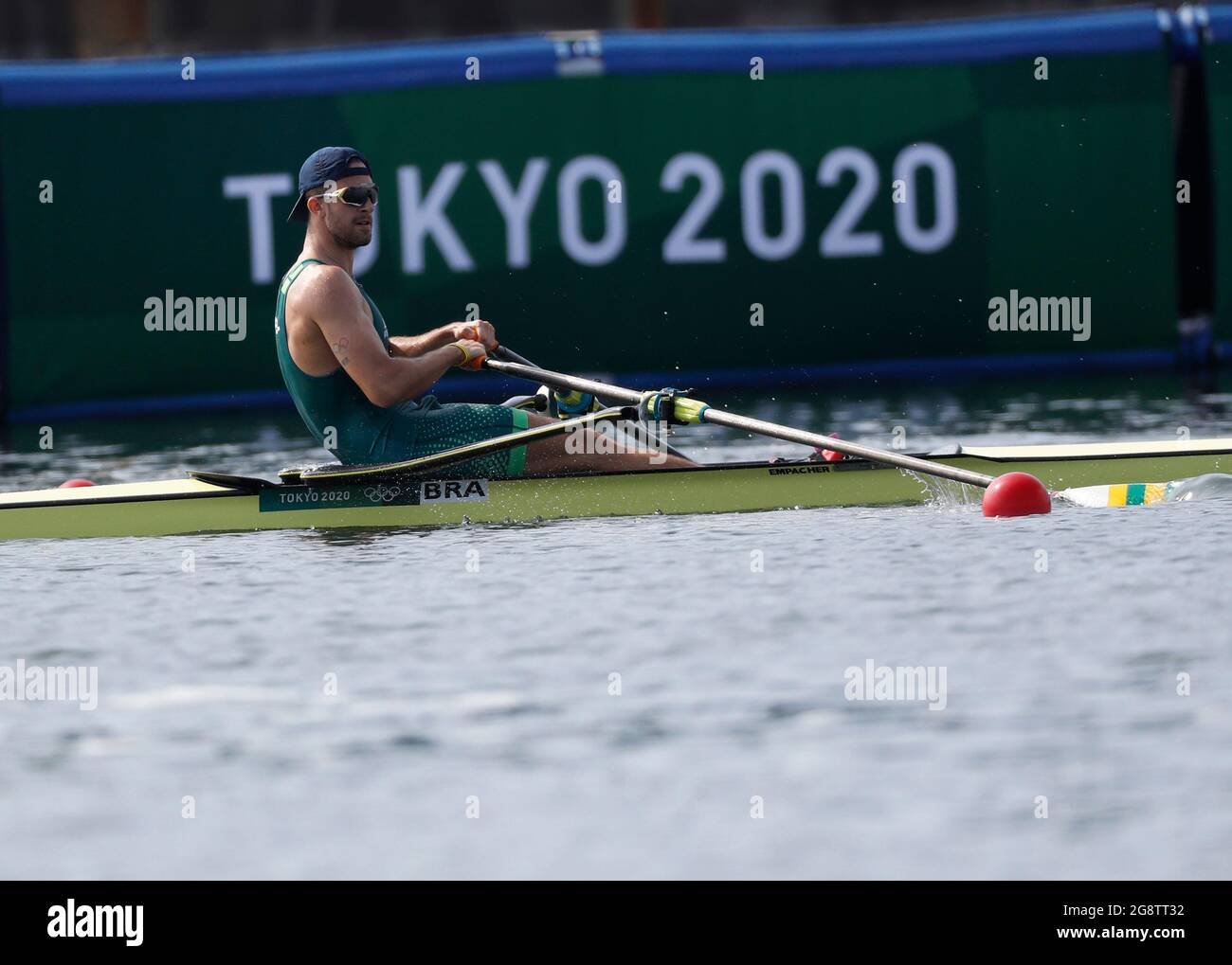 Tokyo-Japan, July 23, 2021 Tokyo 2020 Olympic Games, rowing athletes ...