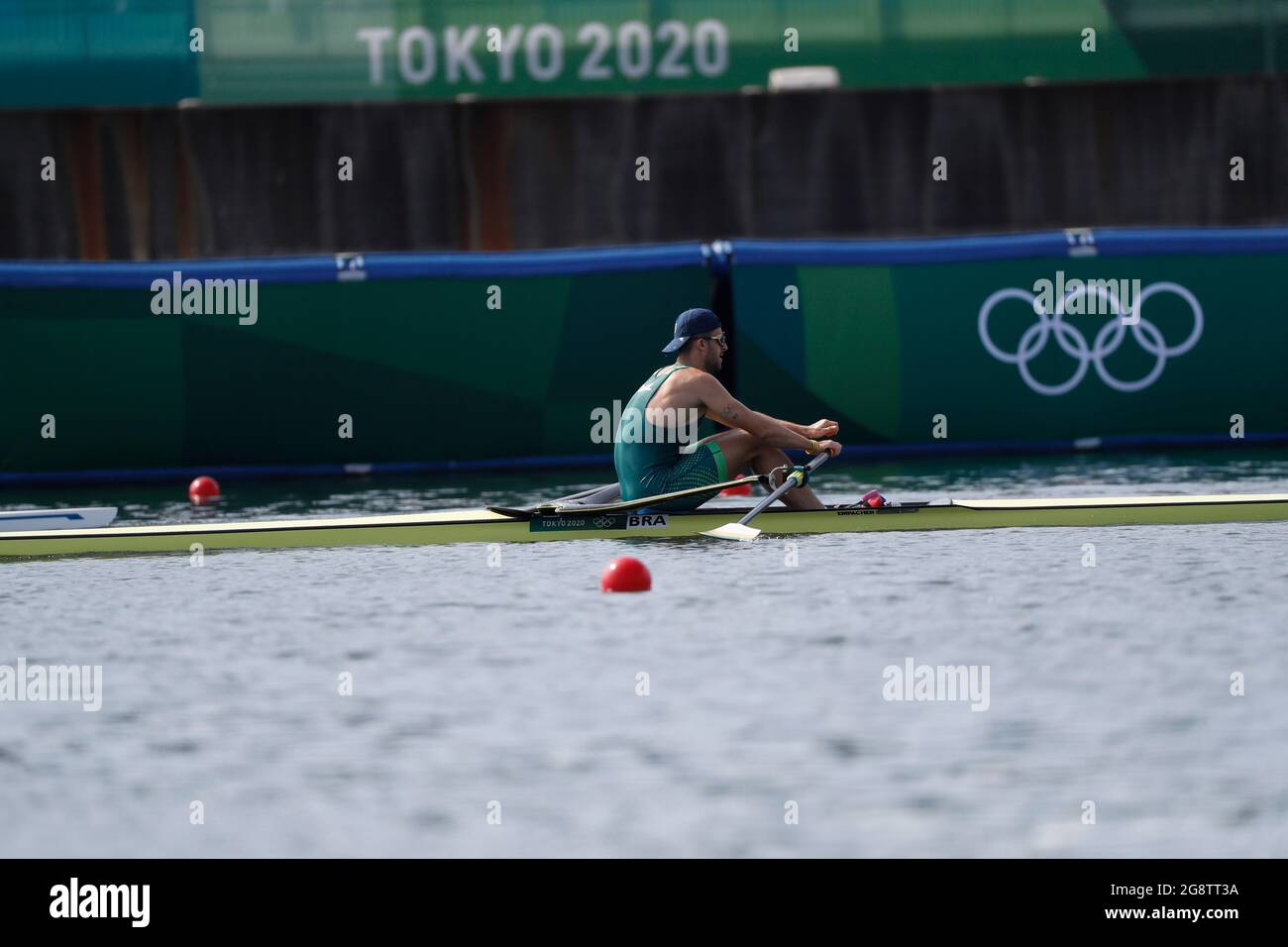 Tokyo-Japan, July 23, 2021 Tokyo 2020 Olympic Games, rowing athletes ...