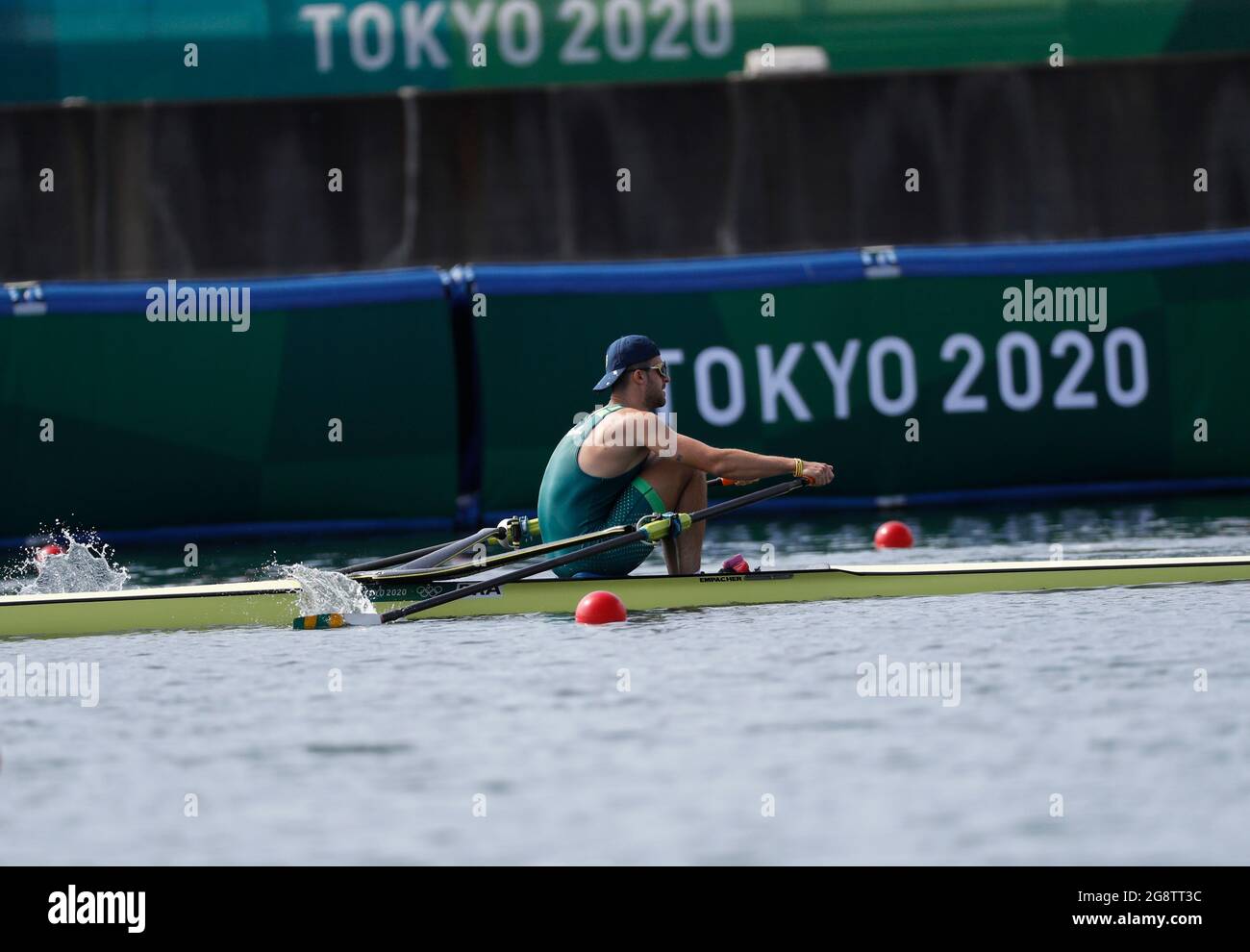 Tokyo-Japan, July 23, 2021 Tokyo 2020 Olympic Games, rowing athletes ...