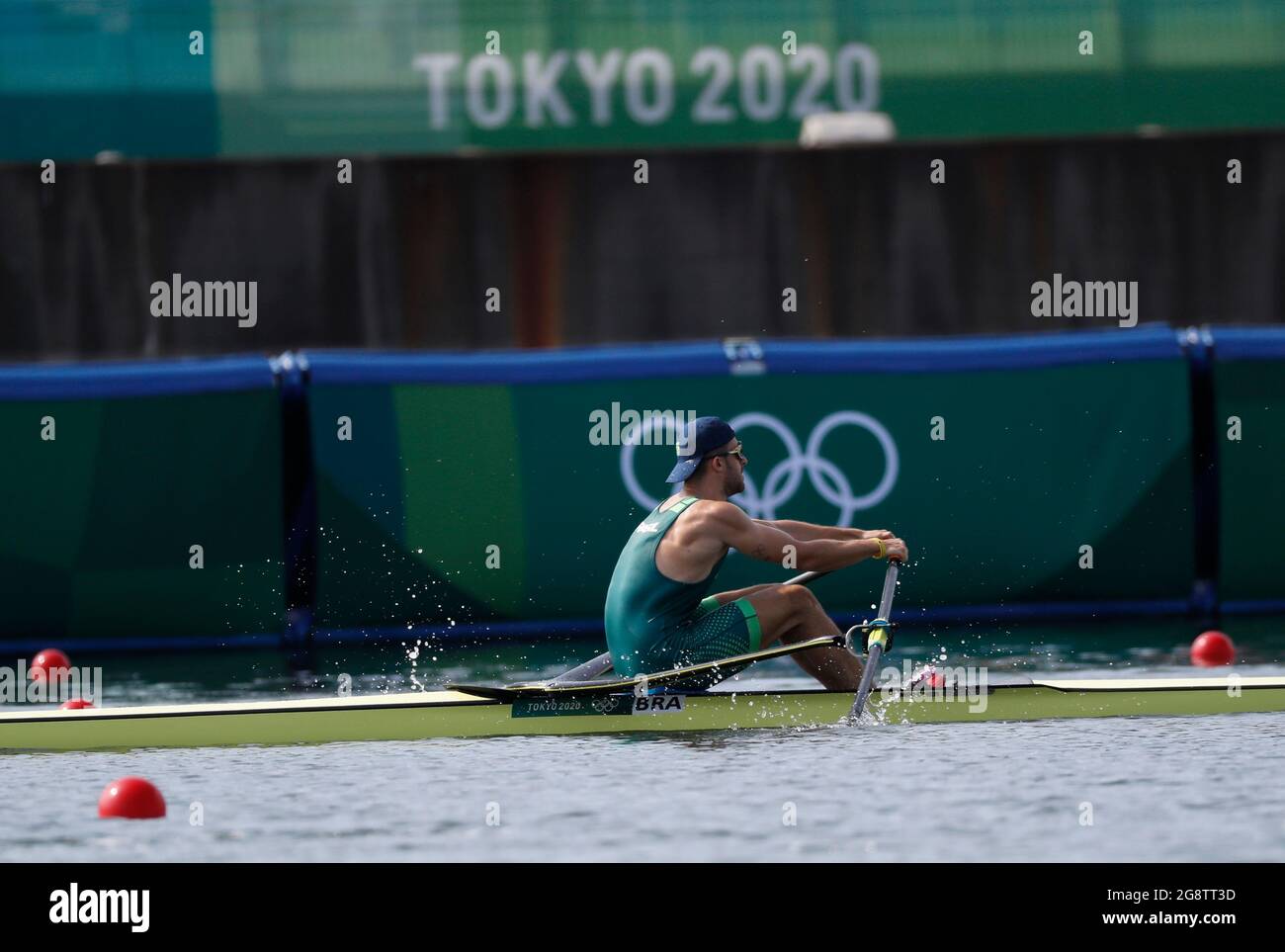 Tokyo-Japan, July 23, 2021 Tokyo 2020 Olympic Games, rowing athletes ...