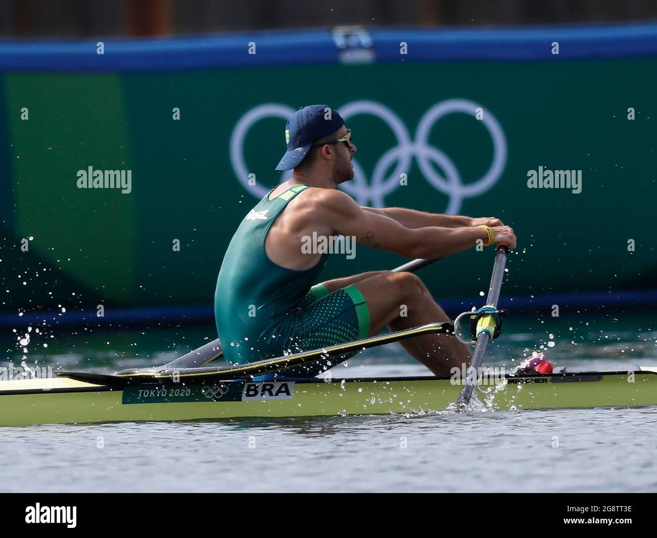 Tokyo-Japan, July 23, 2021 Tokyo 2020 Olympic Games, rowing athletes ...