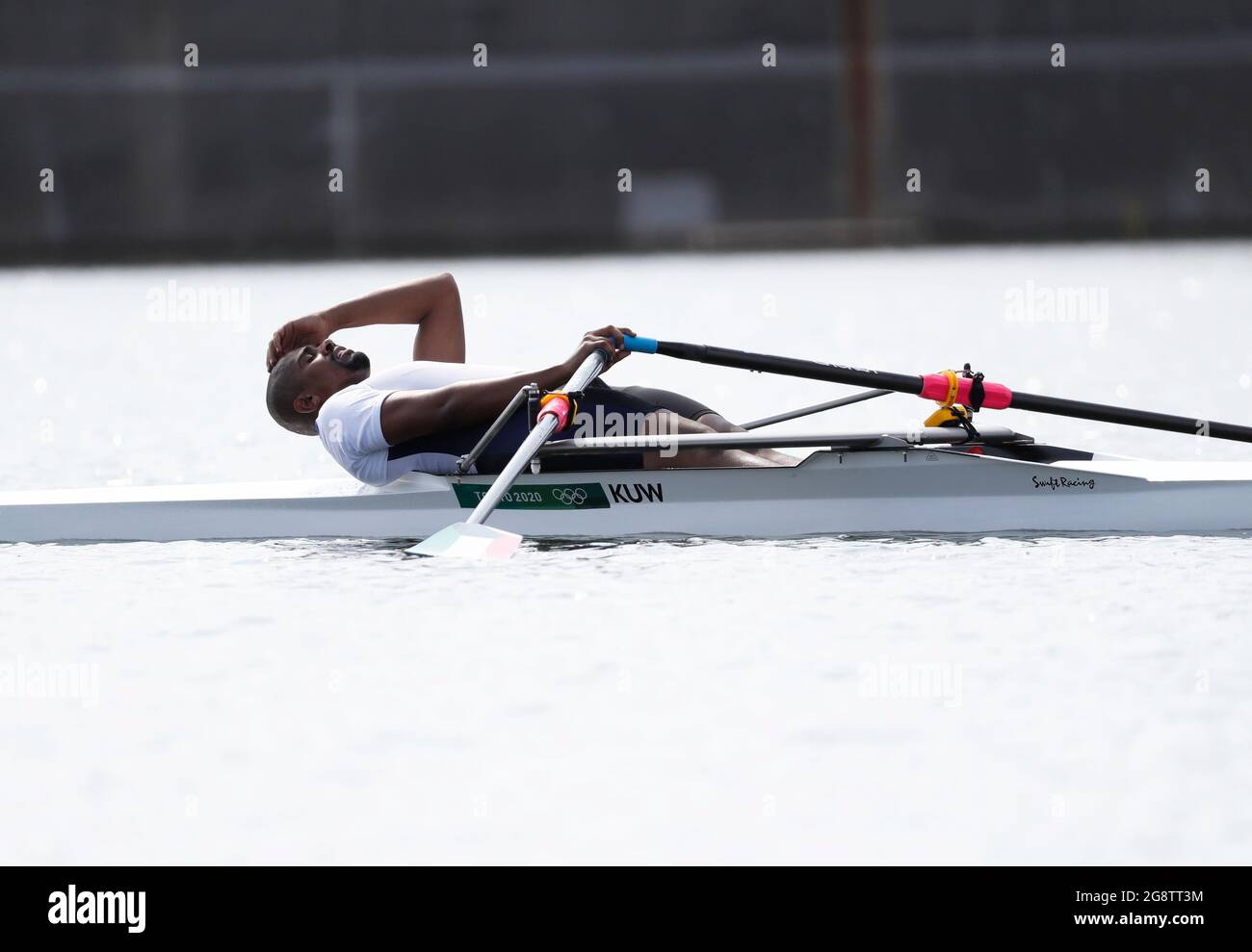 Tokyo-Japan, July 23, 2021 Tokyo 2020 Olympic Games, rowing athletes ...