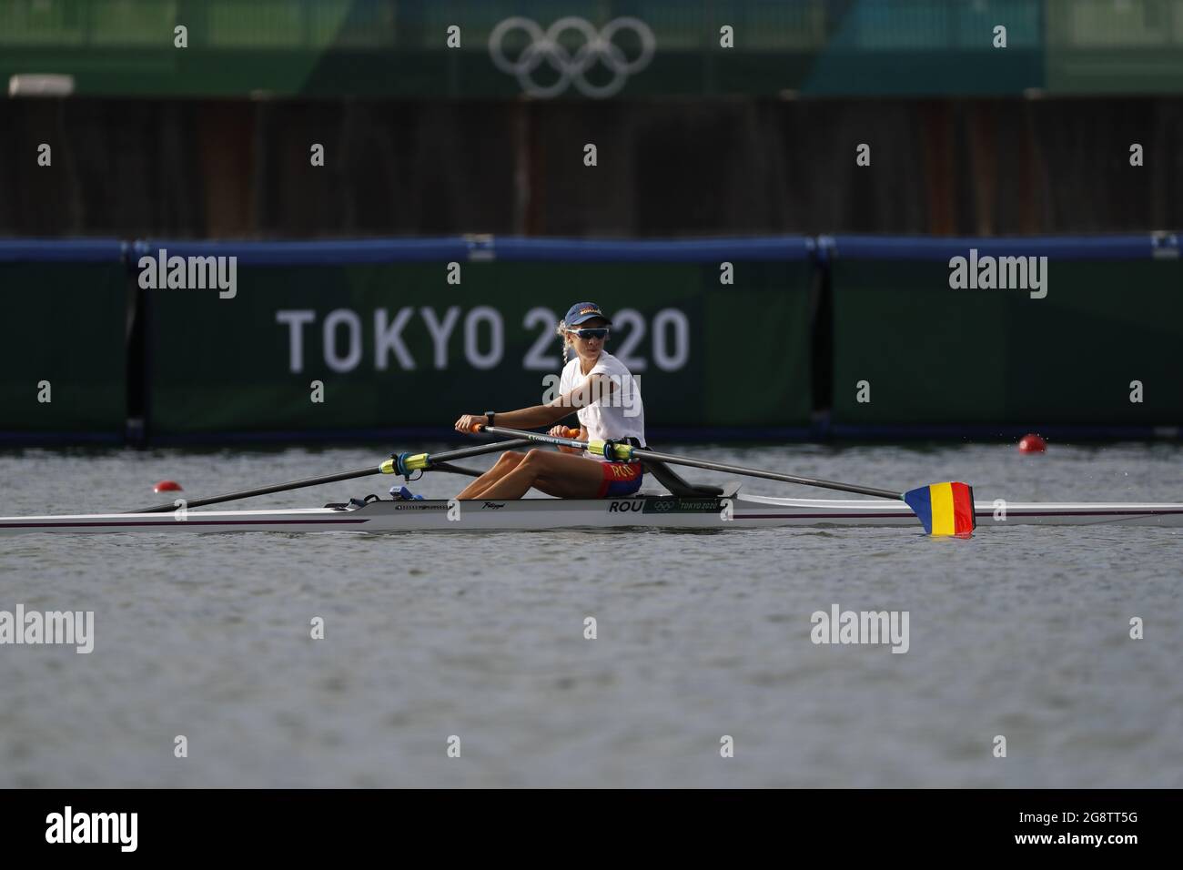 Tokyo-Japan, July 23, 2021 Tokyo 2020 Olympic Games, rowing athletes ...
