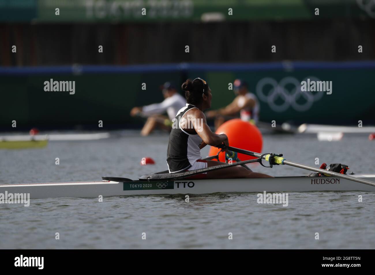 Tokyo-Japan, July 23, 2021 Tokyo 2020 Olympic Games, rowing athletes ...