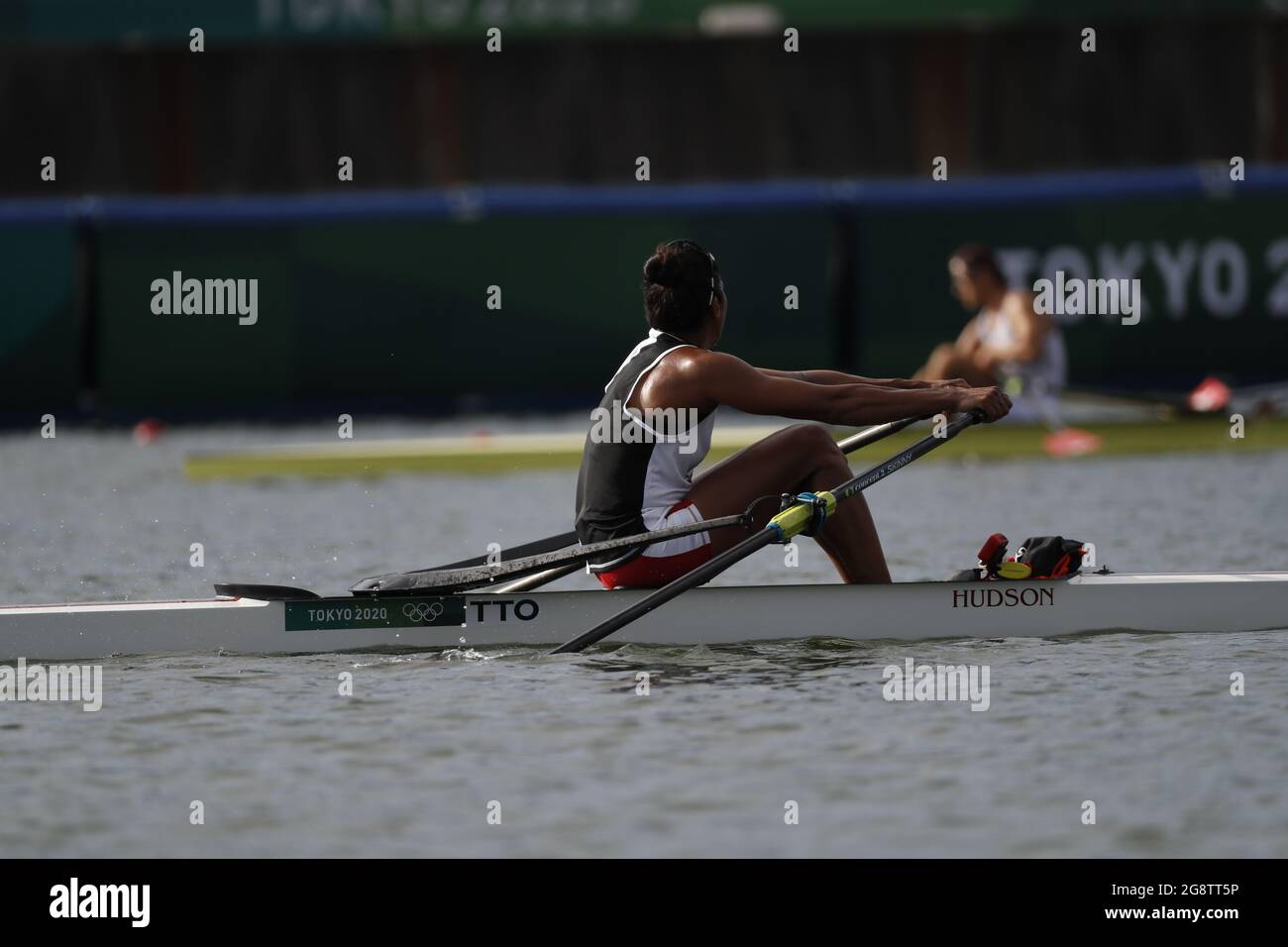 Tokyo-Japan, July 23, 2021 Tokyo 2020 Olympic Games, rowing athletes ...