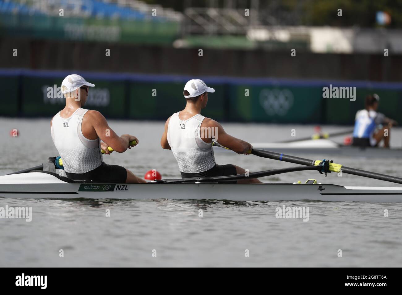 Tokyo-Japan, July 23, 2021 Tokyo 2020 Olympic Games, rowing athletes ...