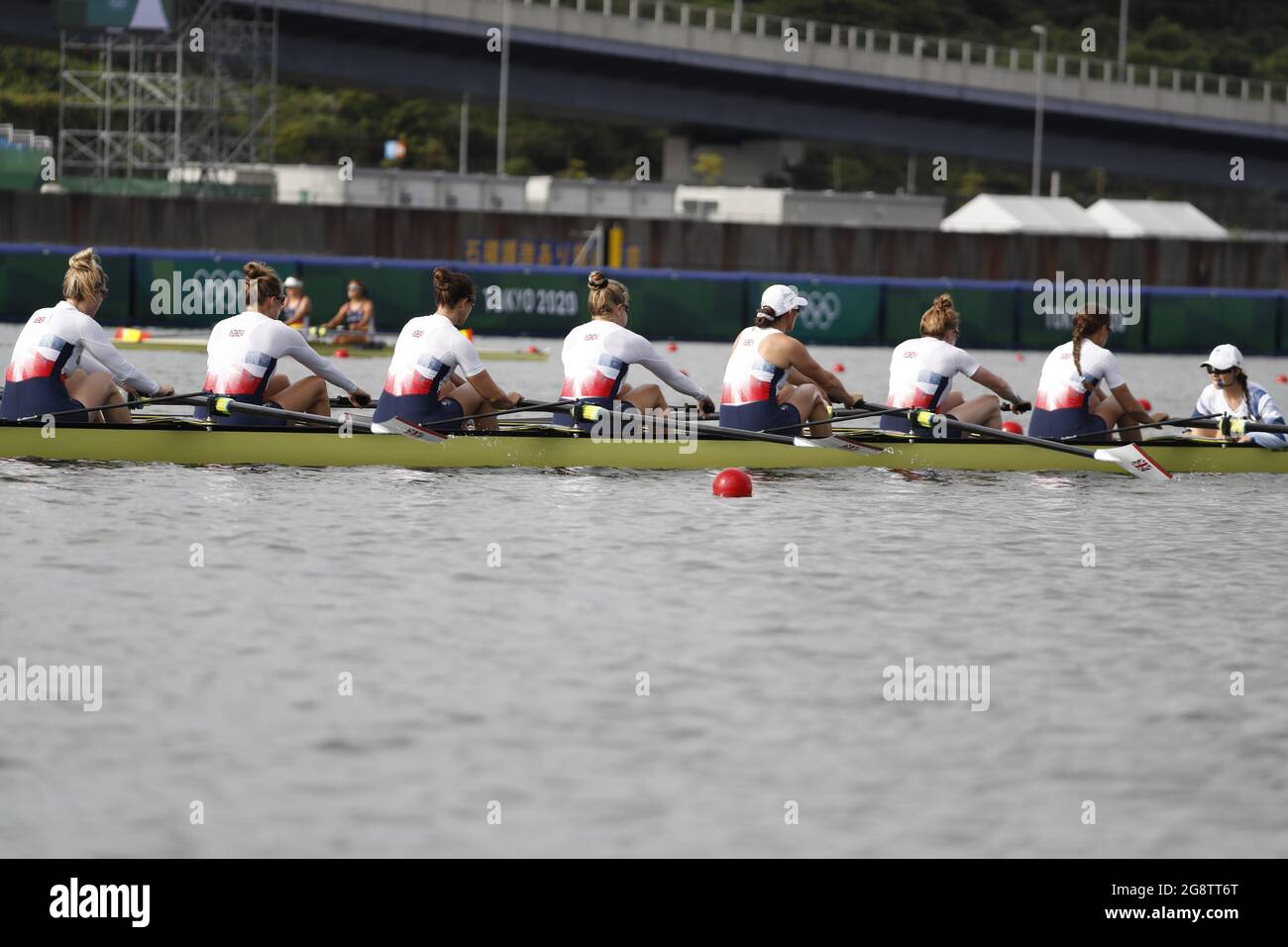 Tokyo-Japan, July 23, 2021 Tokyo 2020 Olympic Games, rowing athletes ...