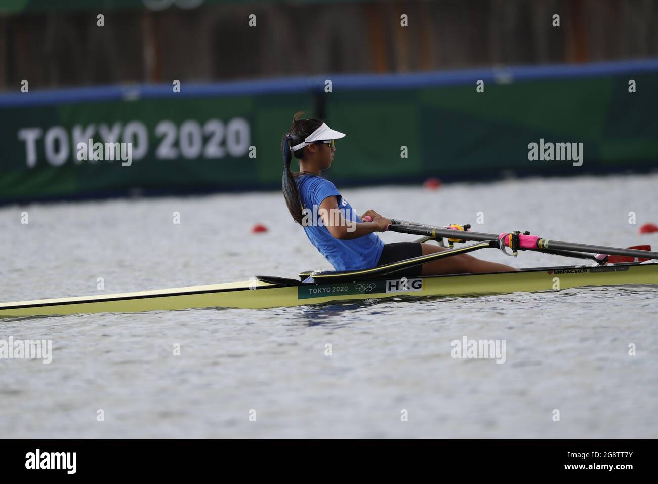 Tokyo-Japan, July 23, 2021 Tokyo 2020 Olympic Games, rowing athletes ...