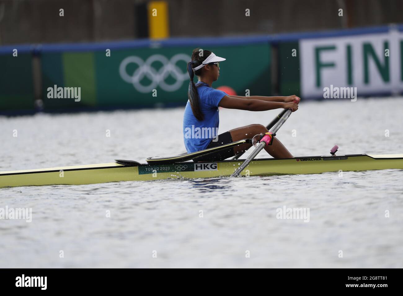 Tokyo-Japan, July 23, 2021 Tokyo 2020 Olympic Games, rowing athletes ...