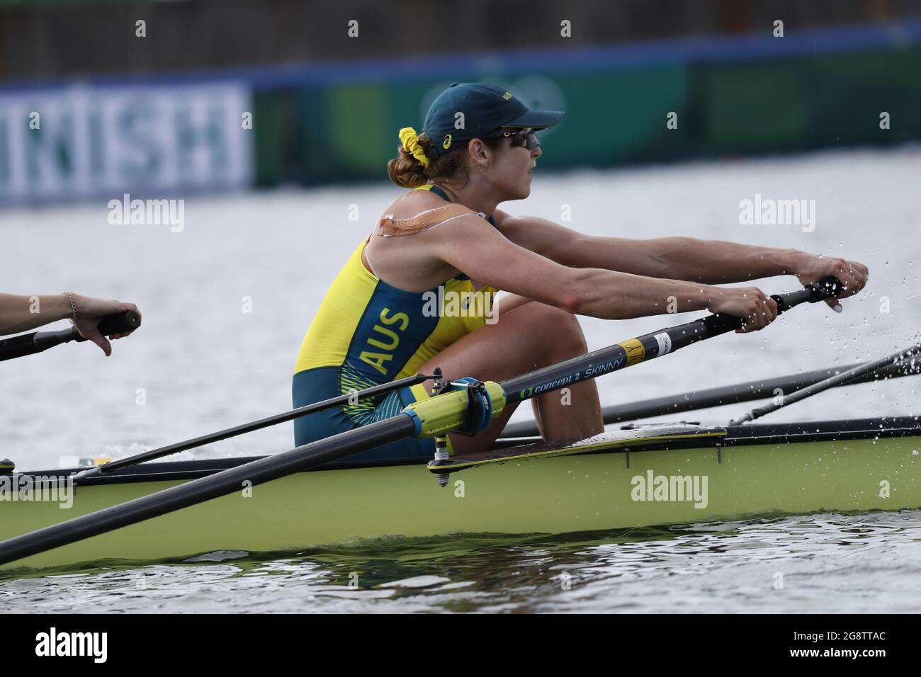 Tokyo-Japan, July 23, 2021 Tokyo 2020 Olympic Games, rowing athletes ...