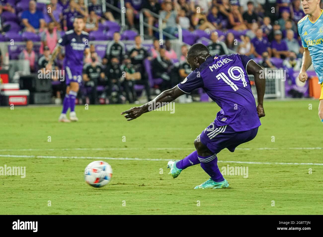 Orlando, Florida, USA, July 22, 2021, Orlando City SC player Benji ...