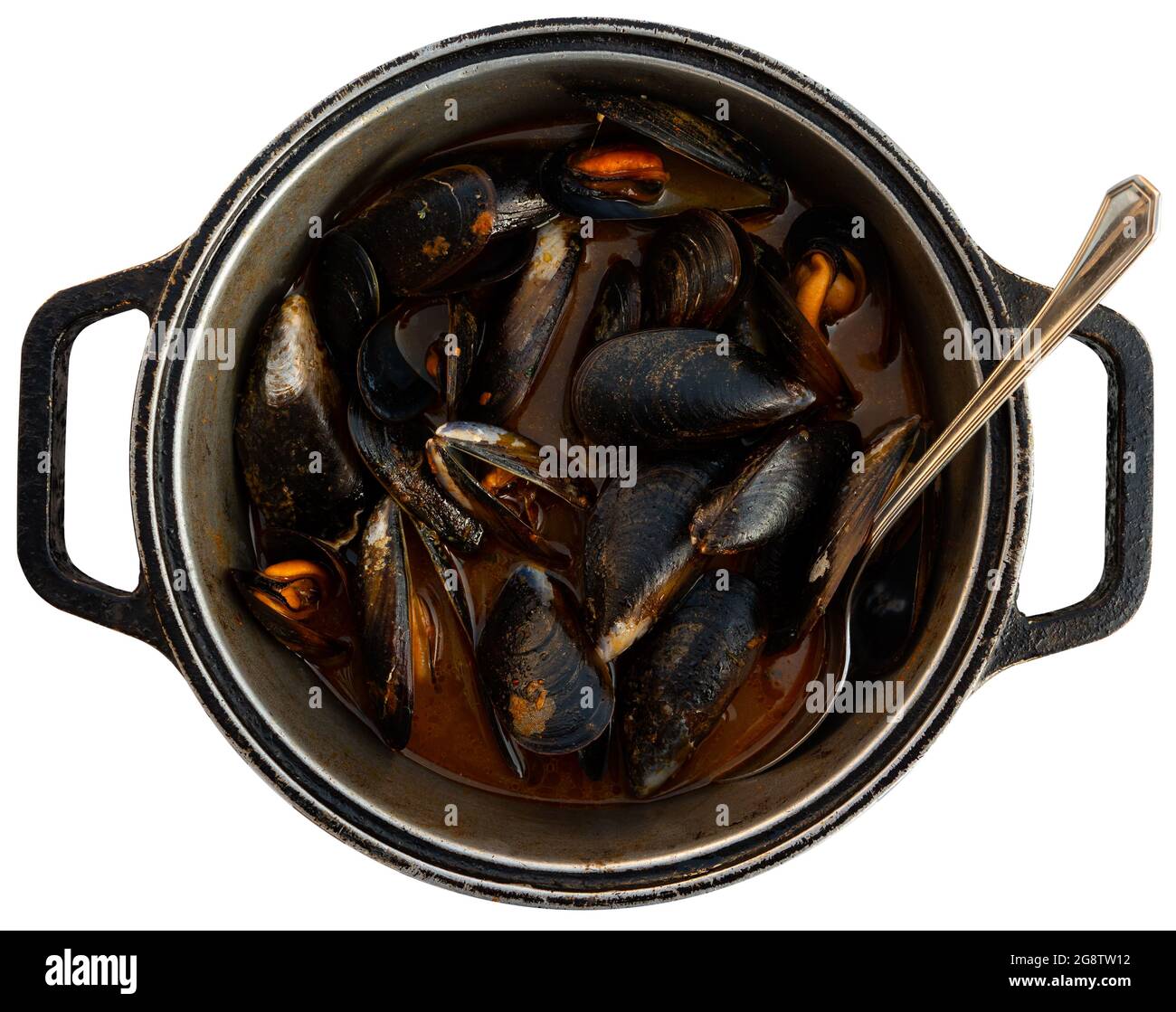 Cast iron skillet in Cut Out Stock Images & Pictures - Alamy