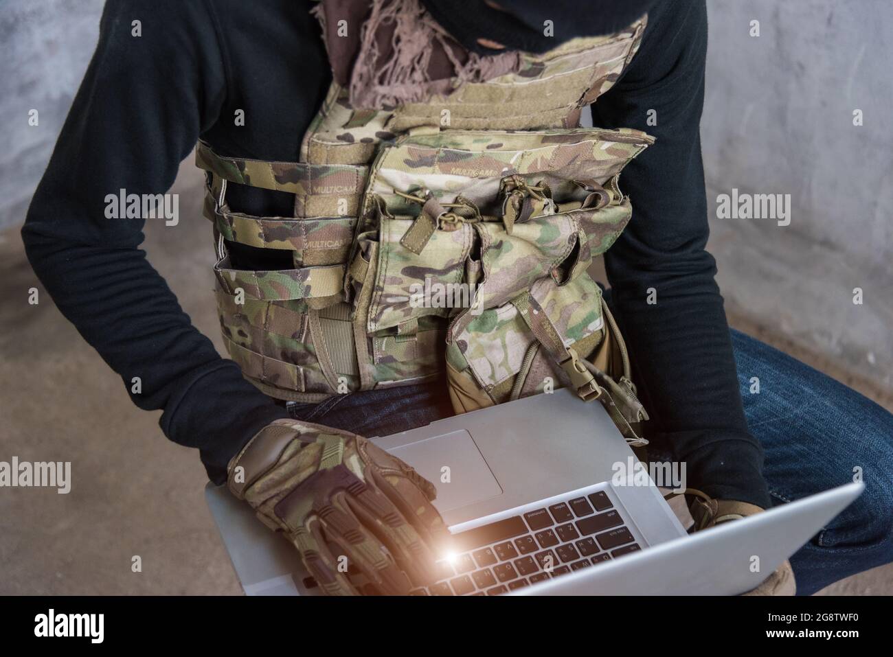 Cyber terrorism mask hi-res stock photography and images - Alamy