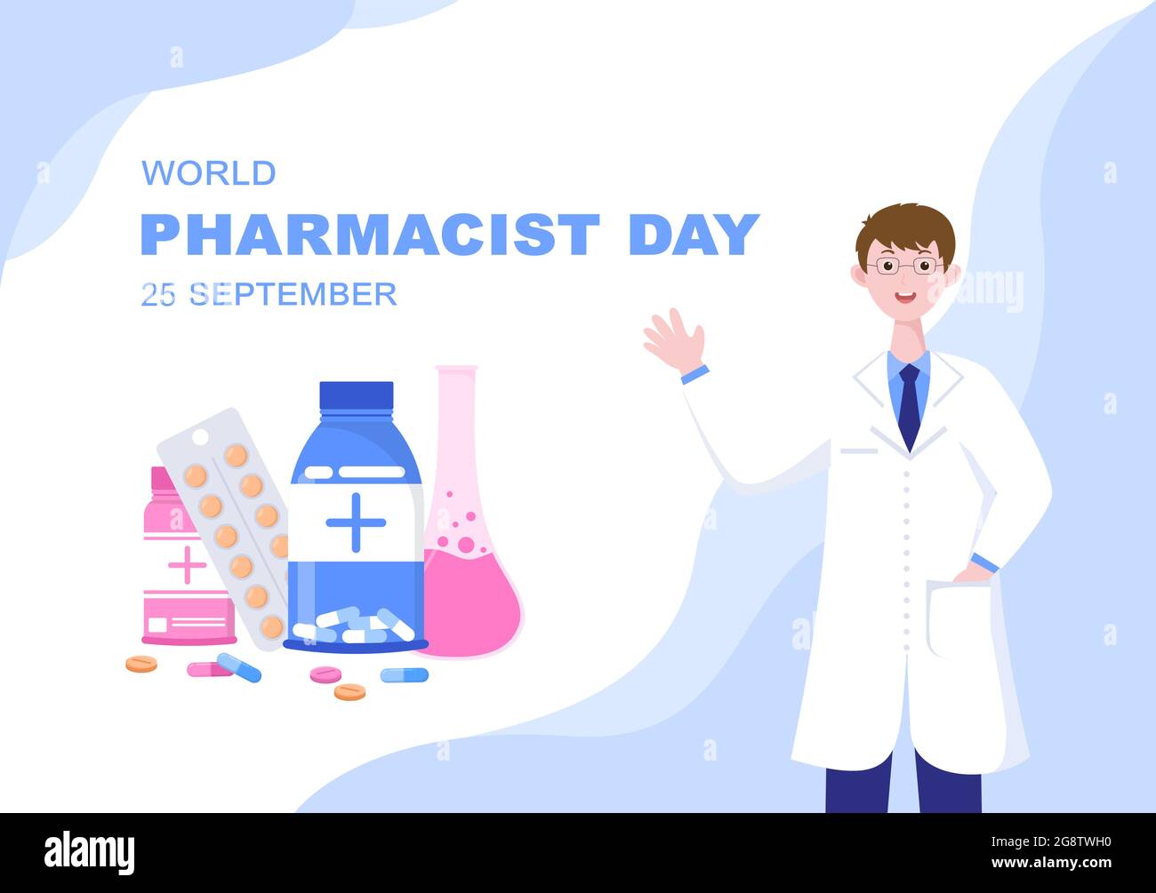 World Pharmacists Day Which Is Held on September 25th. Doctor, Medicine ...