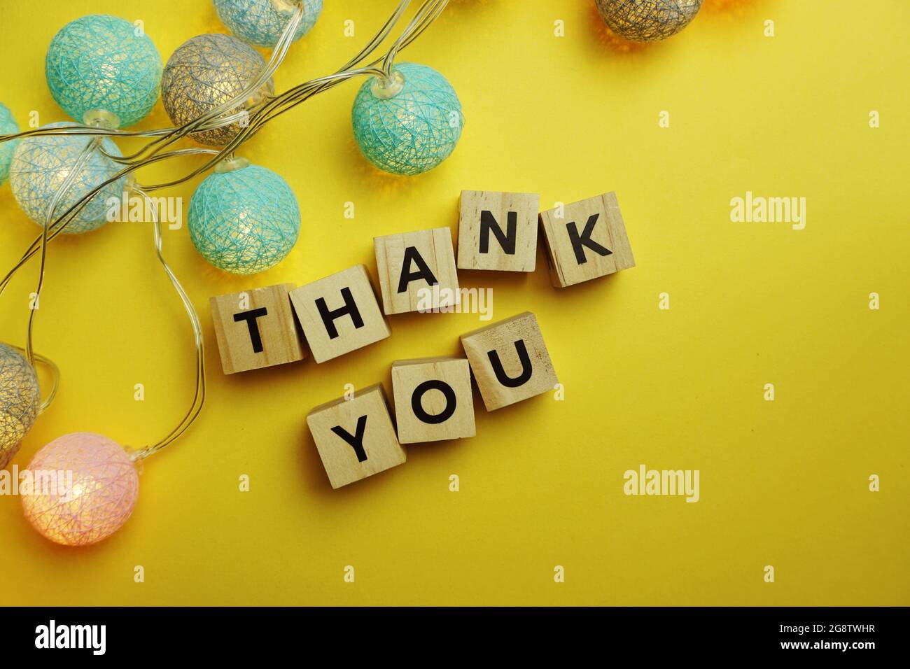 Thank alphabet letter led hi-res stock photography and images - Alamy