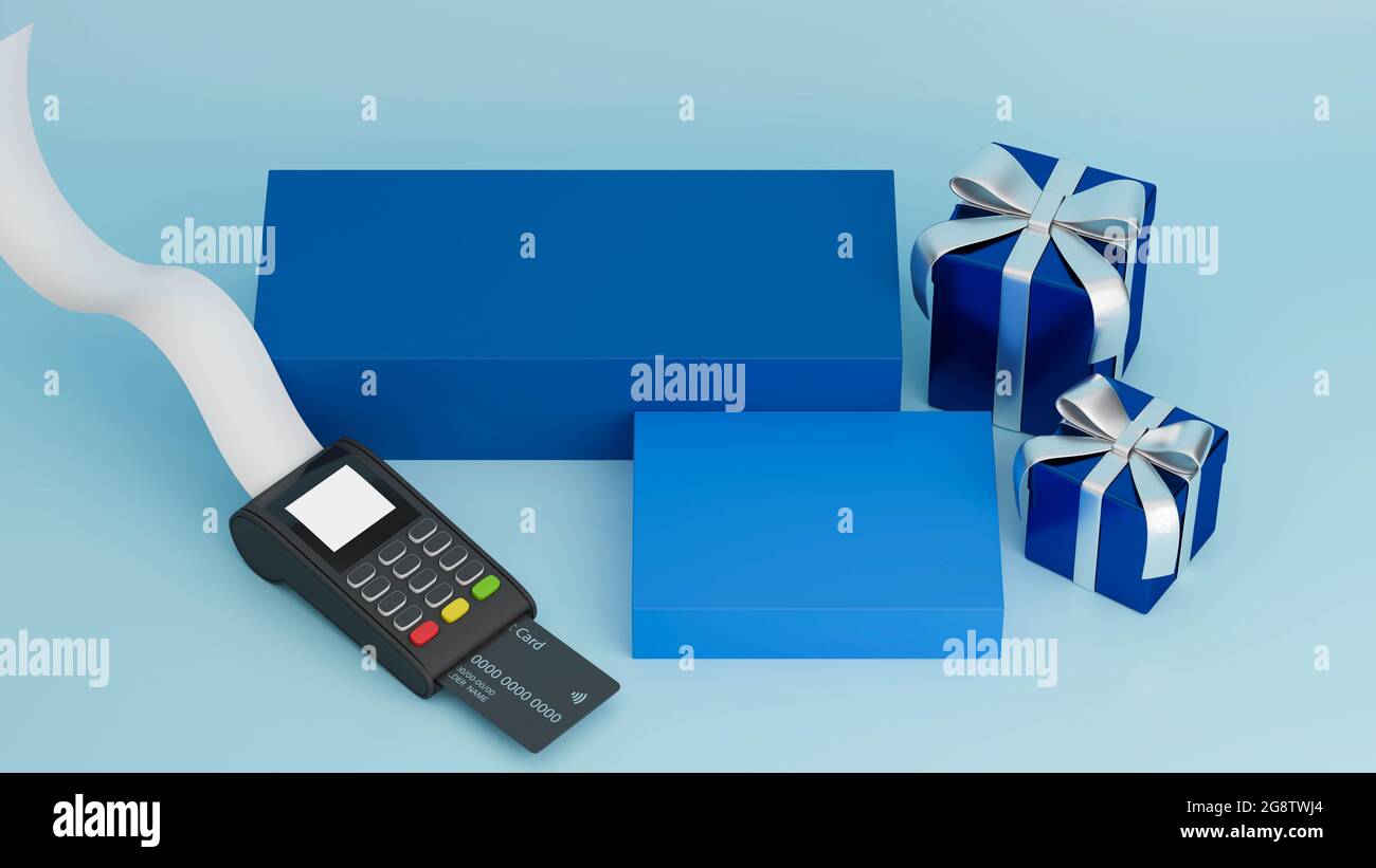 payment terminal, payment machine, credit card payment, receipt paper ...