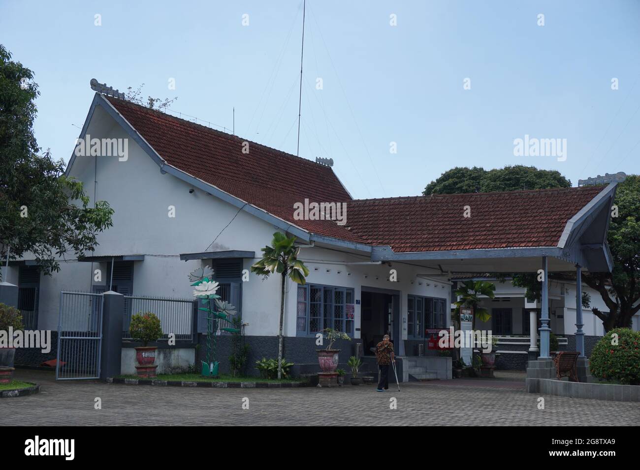 The Building of Gebang palace (Istana Gebang) in Blitar, East Java ...