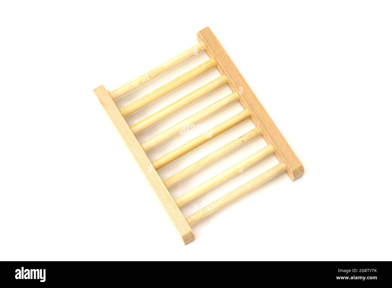 wooden Soap tray isolated on white background Stock Photo - Alamy
