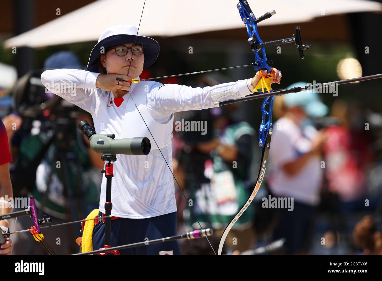 Tokyo, Japan. 23rd July, 2021. Ren Hayakawa (JPN) Archery : Women's ...