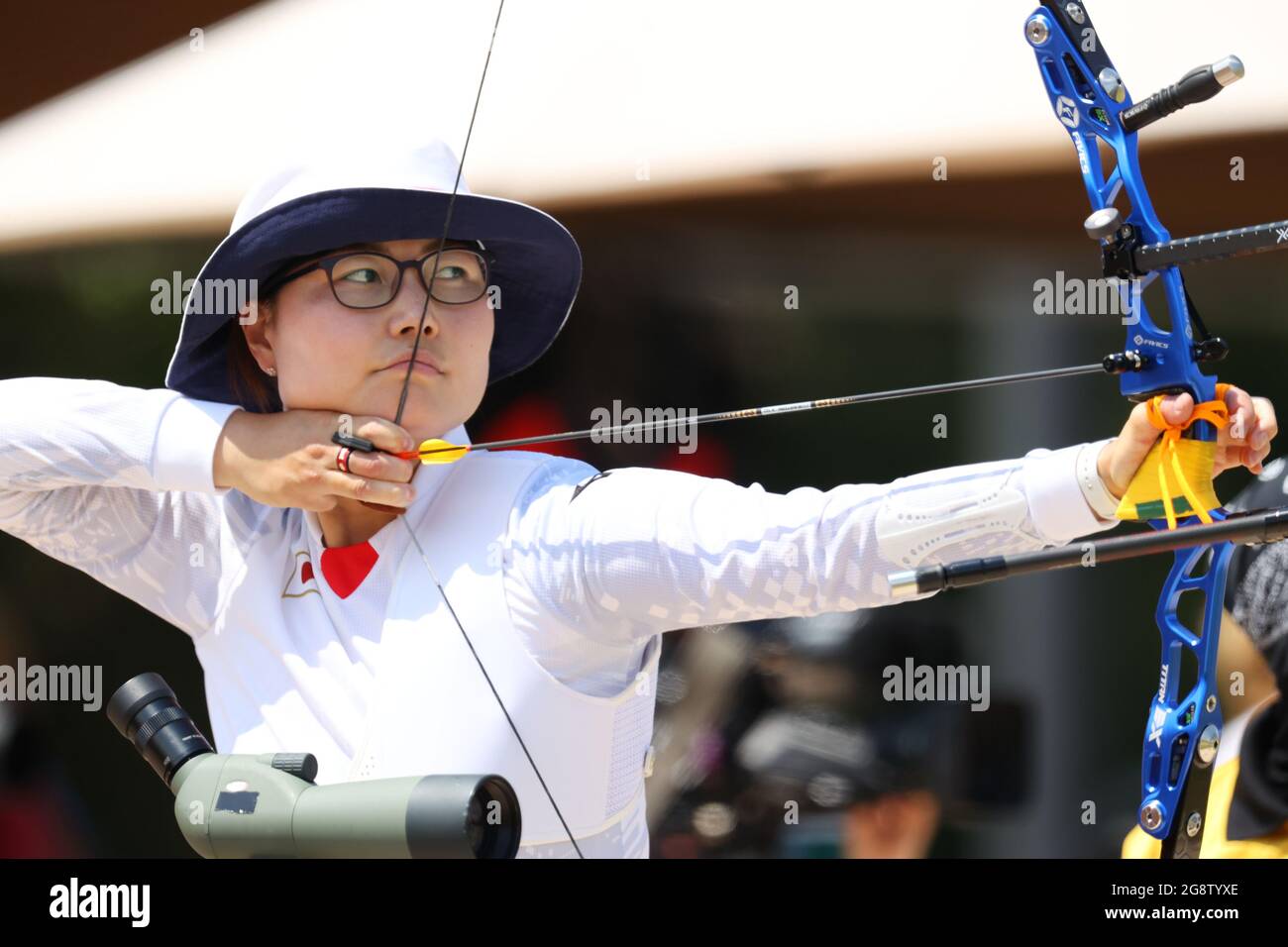 Tokyo, Japan. 23rd July, 2021. Ren Hayakawa (JPN) Archery : Women's ...
