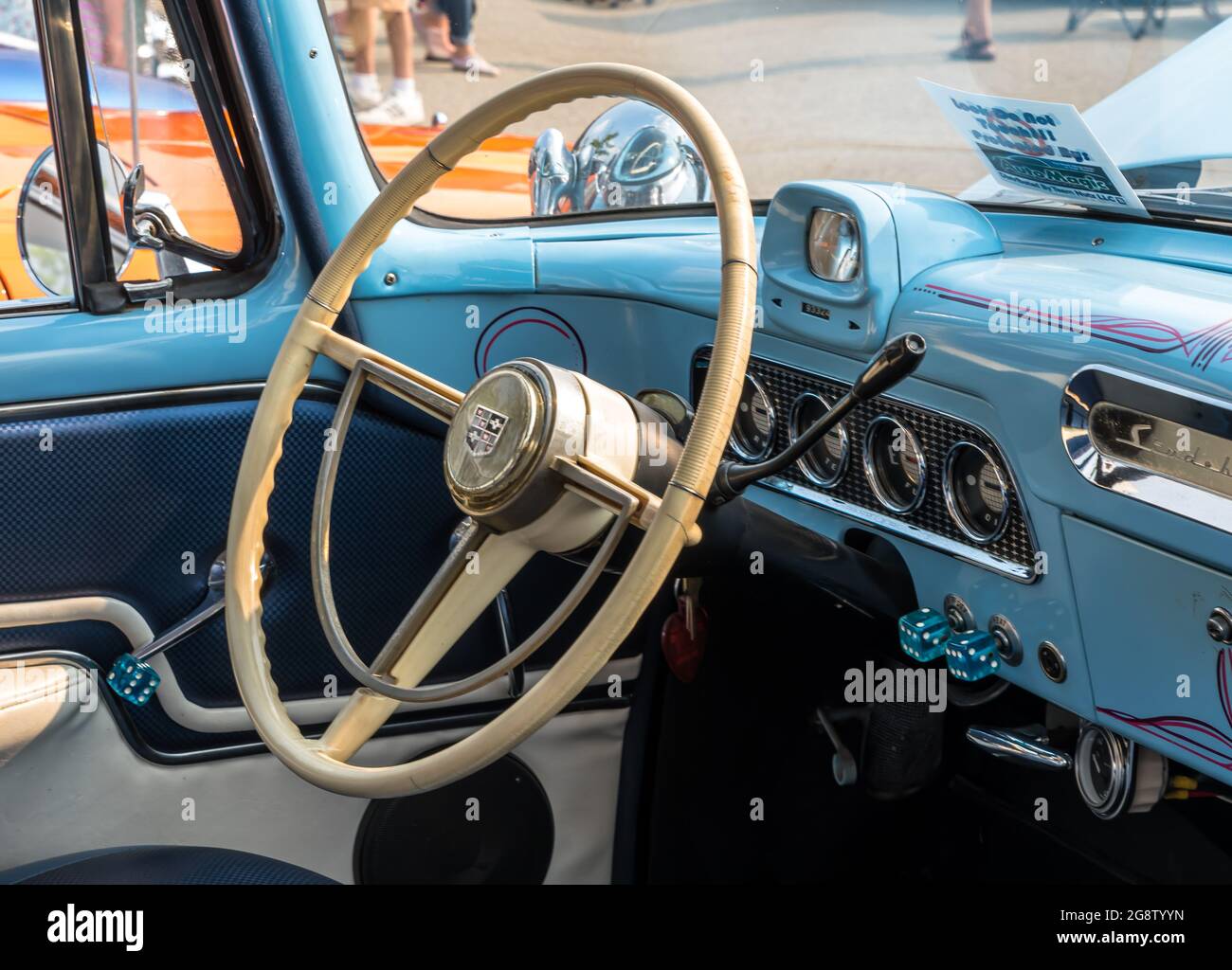 Studebaker steering wheel hi-res stock photography and images - Alamy