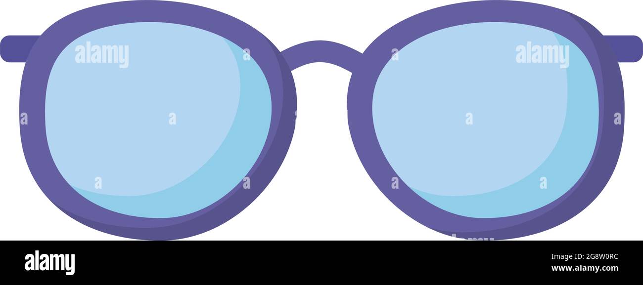 purple eyeglasses design Stock Vector Image & Art - Alamy