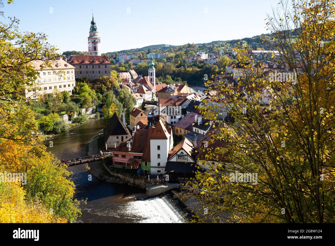Cesky krumlov overview hi-res stock photography and images - Alamy