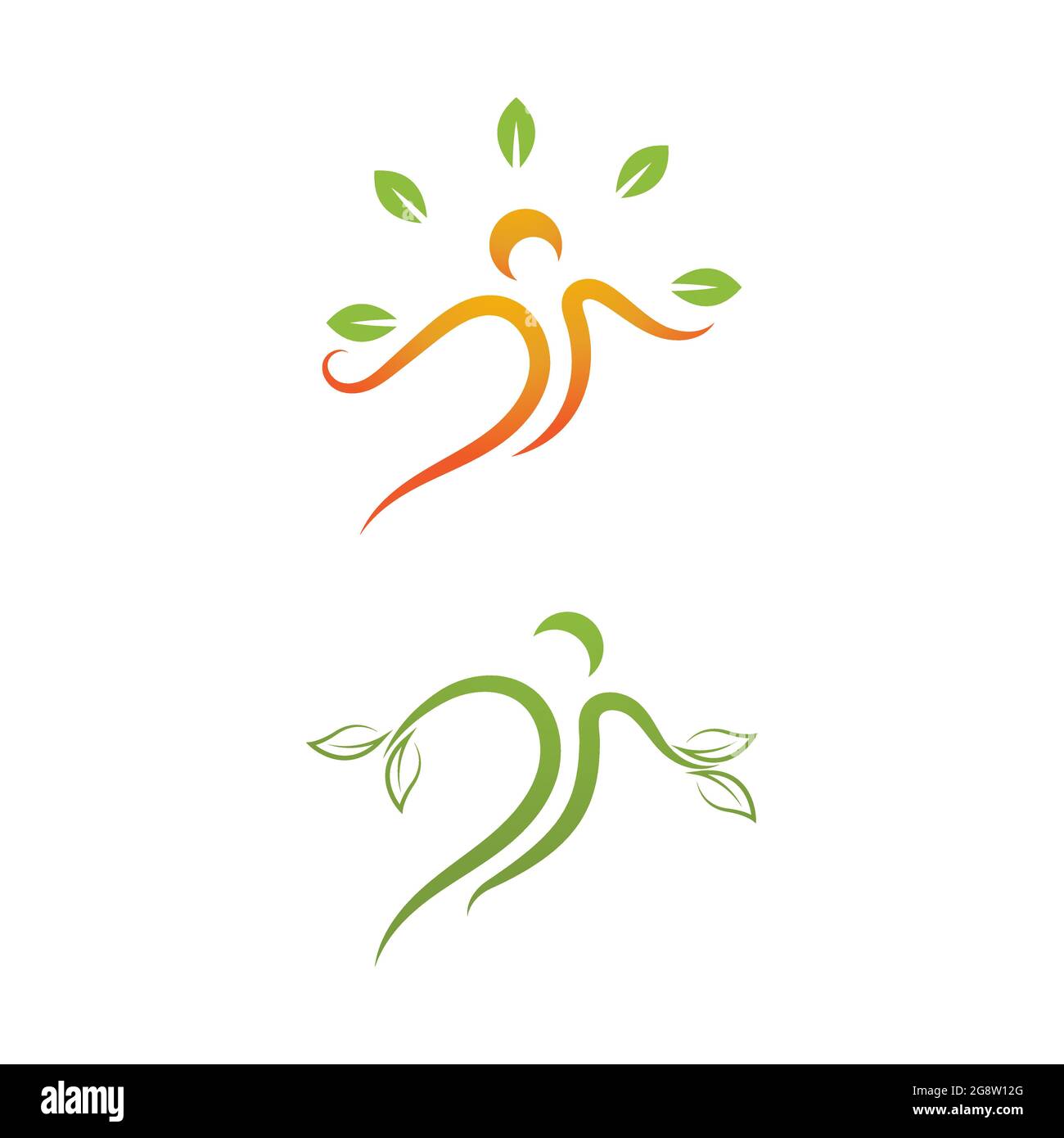 Human character logo sign illustration vector design Stock Vector Image ...