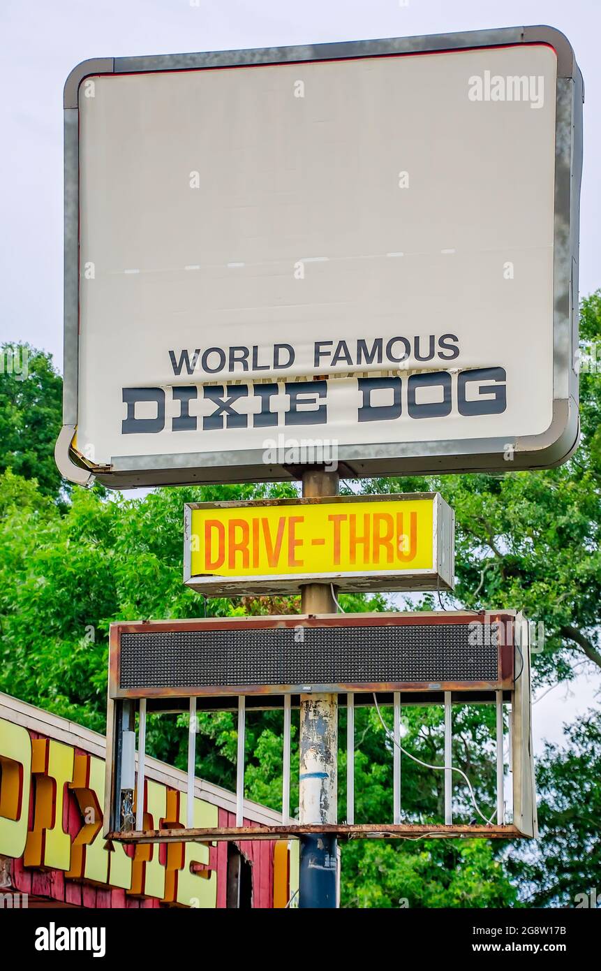 The Colonel Dixie sign still stands in front of the abandoned ...