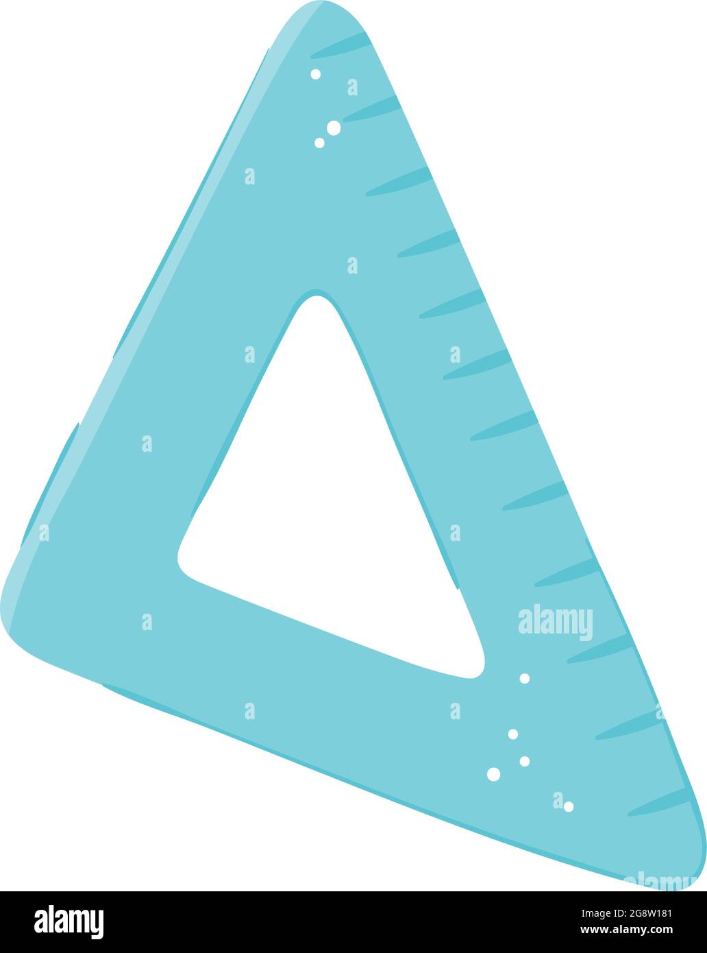 geometry triangle ruler Stock Vector Image & Art - Alamy