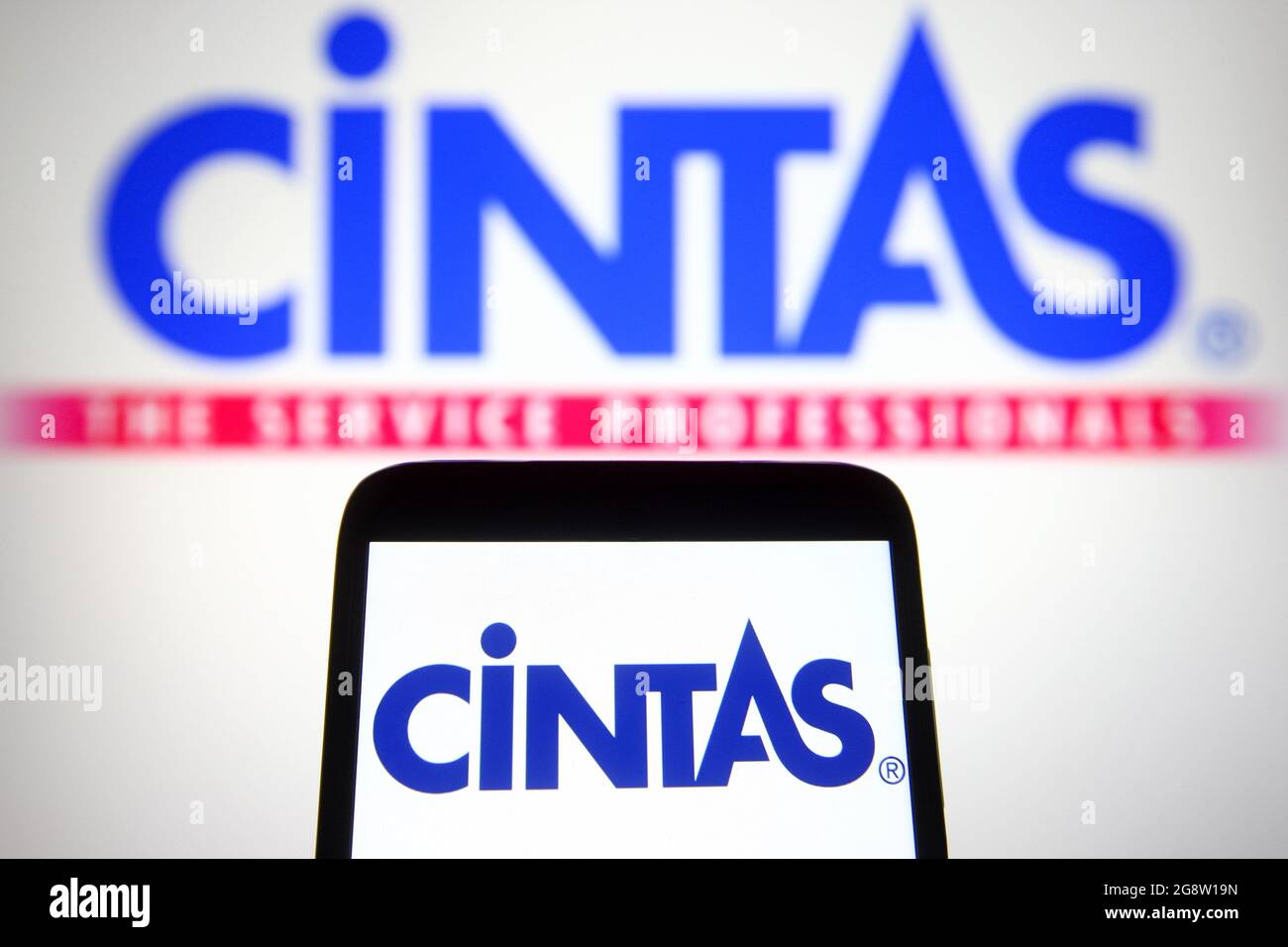 Cintas logo hi-res stock photography and images - Alamy
