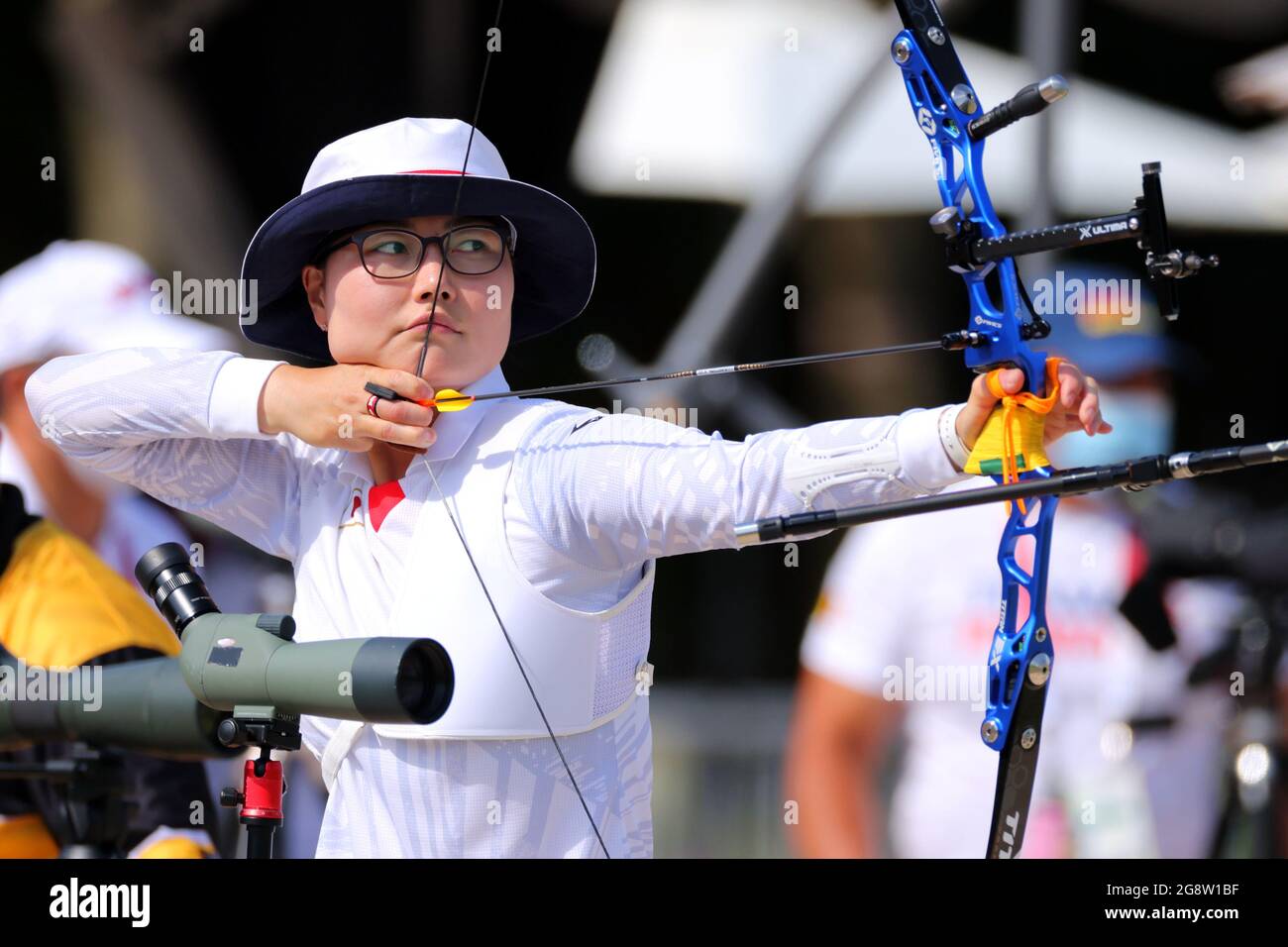 Tokyo, Japan. 23rd July, 2021. Ren Hayakawa (JPN) Archery : Women's ...