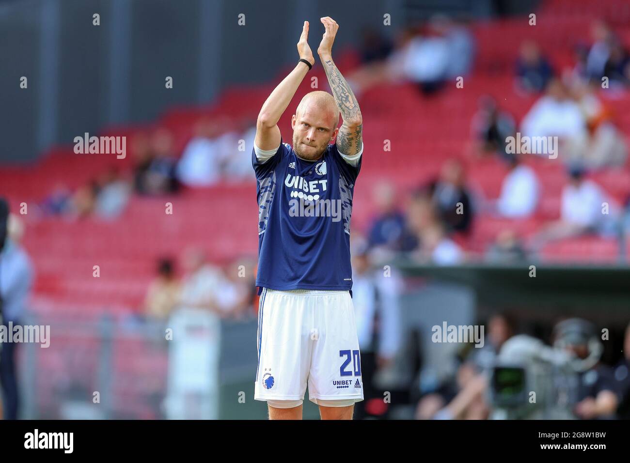 Copenhagen, Denmark. 22nd July, 2021. Nicolai Boilesen of FC Copenhagen ...