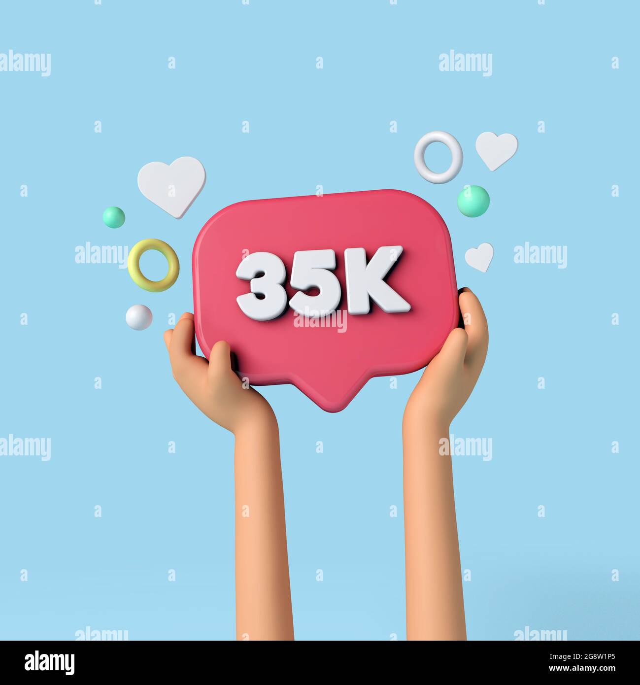 35k followers hi-res stock photography and images - Alamy