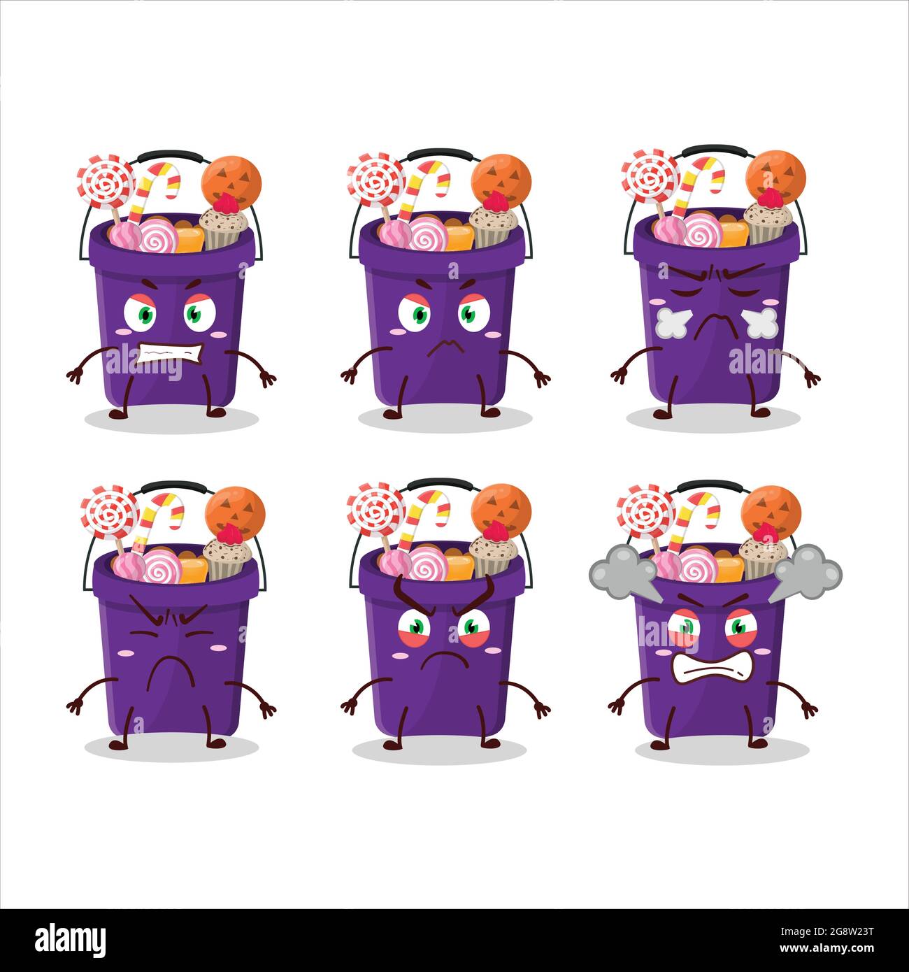 Bucket with teeth Stock Vector Images - Alamy