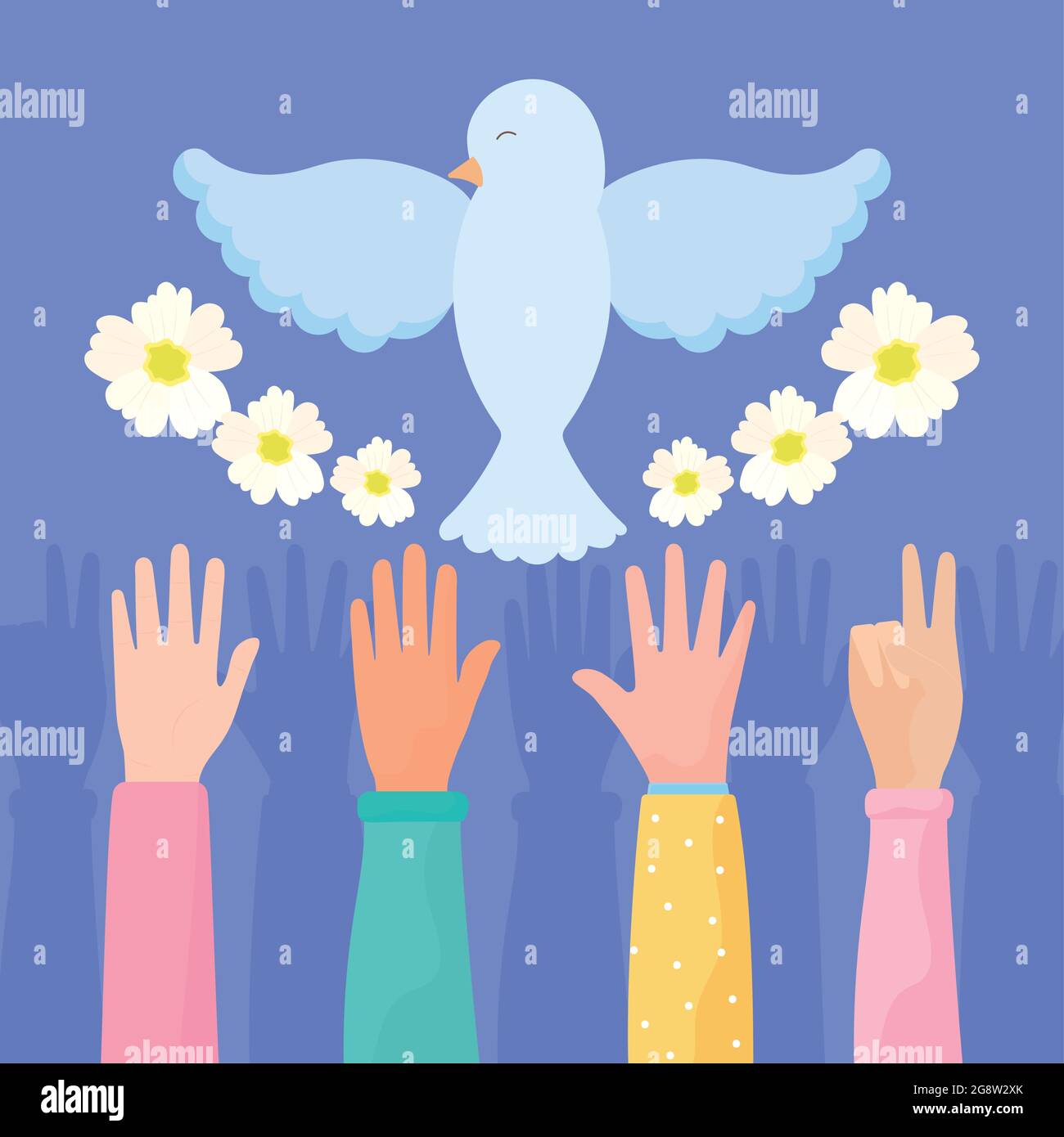 peace dove illustration Stock Vector Image & Art - Alamy