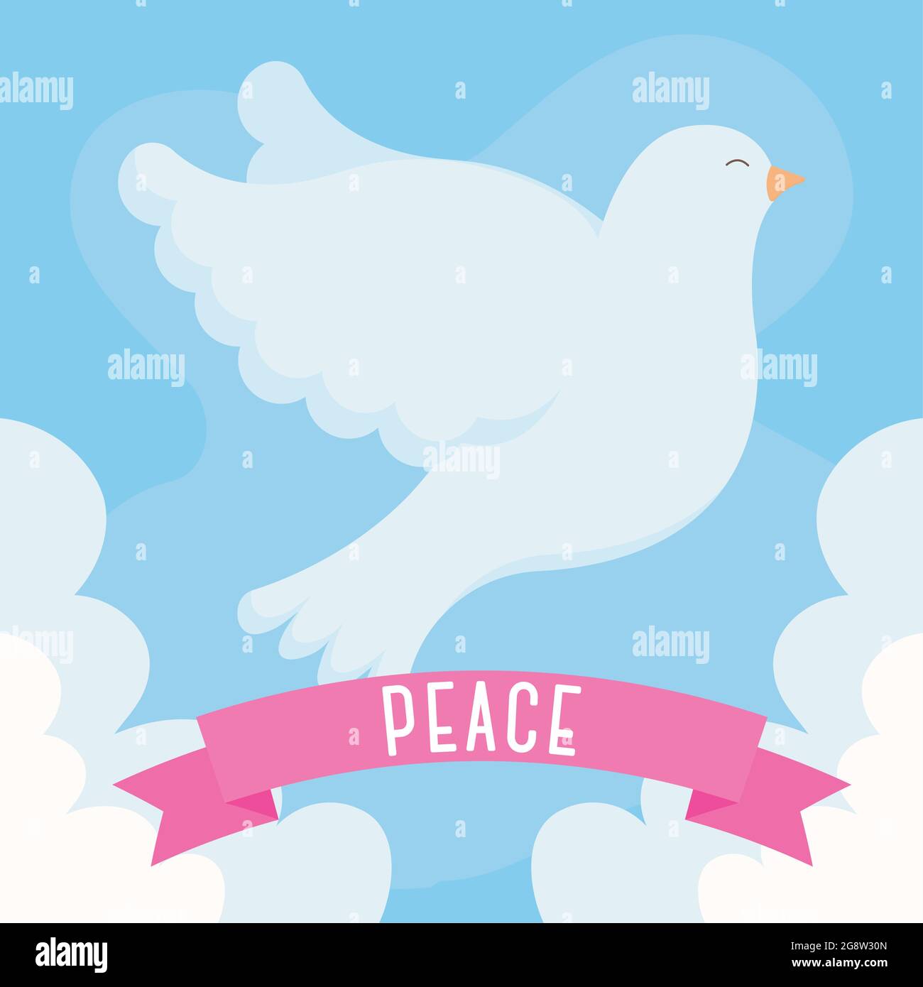 peace dove design Stock Vector Image & Art - Alamy
