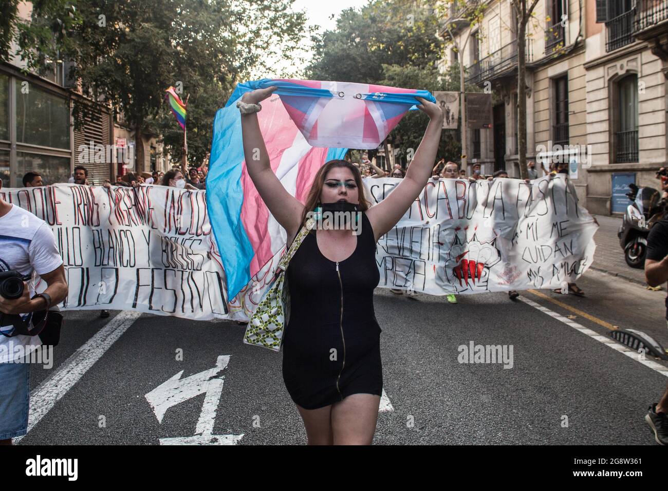 Transgender Flag High Resolution Stock Photography and Images - Alamy