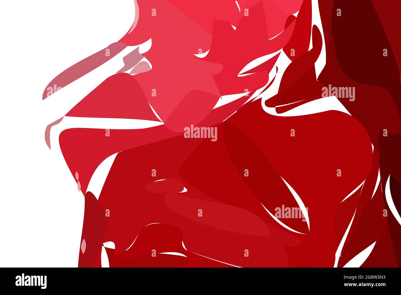 Red color background. Abstract illustration. 3D digital picture Stock ...
