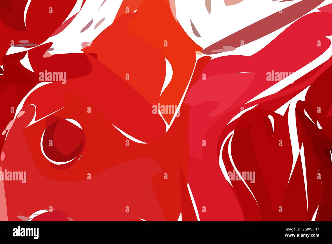 Red color background. Abstract illustration. 3D digital picture Stock ...