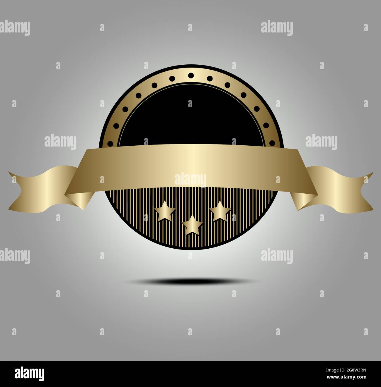 Creative design of a corporate market label/emblem/sticker Stock Vector ...