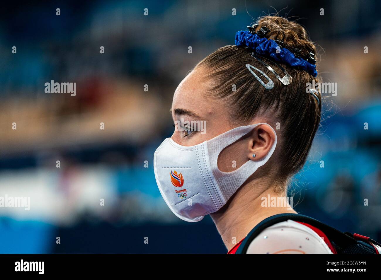 TOKYO, JAPAN - JULY 22: Eythora Thorsdottir of the Netherlands during a ...