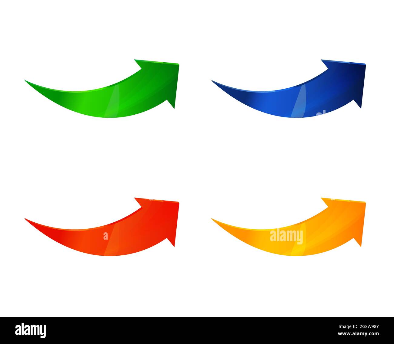 Arrow Shape Icon - Illustration as EPS 10 File Stock Vector Image & Art ...