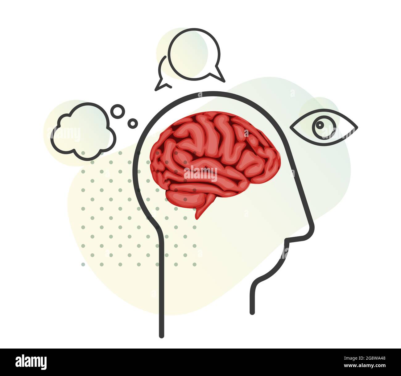 Empathy - Empathetic Design - Illustration as EPS 10 File Stock Vector ...