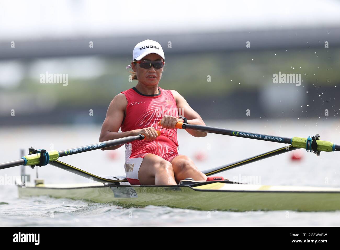 Tokyo, Japan. 23rd July, 2021. Jiang Yan of China competes during Women ...
