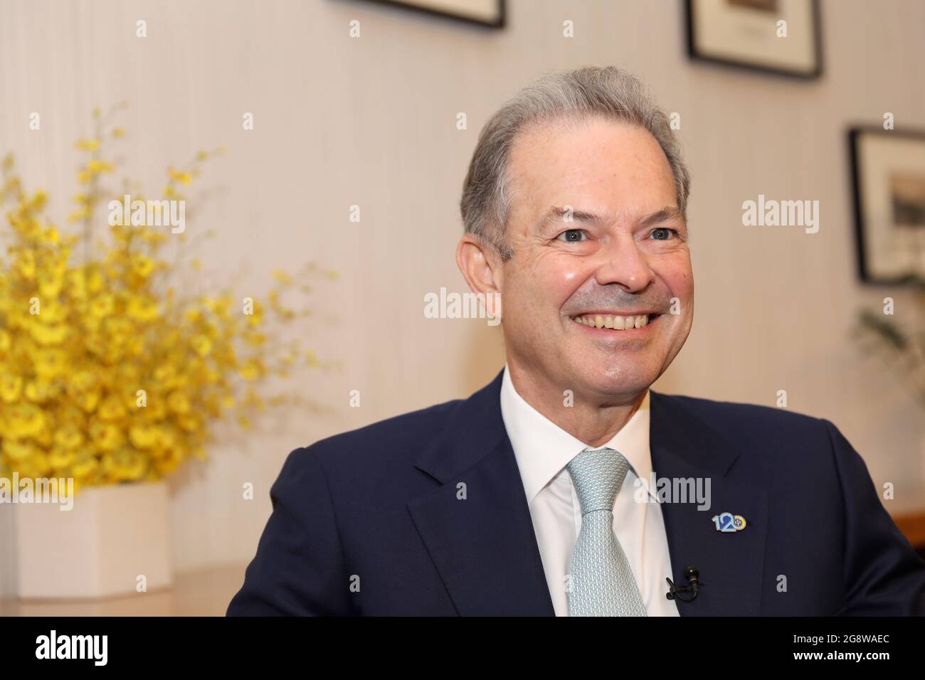 Hong Kong, China. 21st July, 2021. Richard Lancaster, chief executive ...