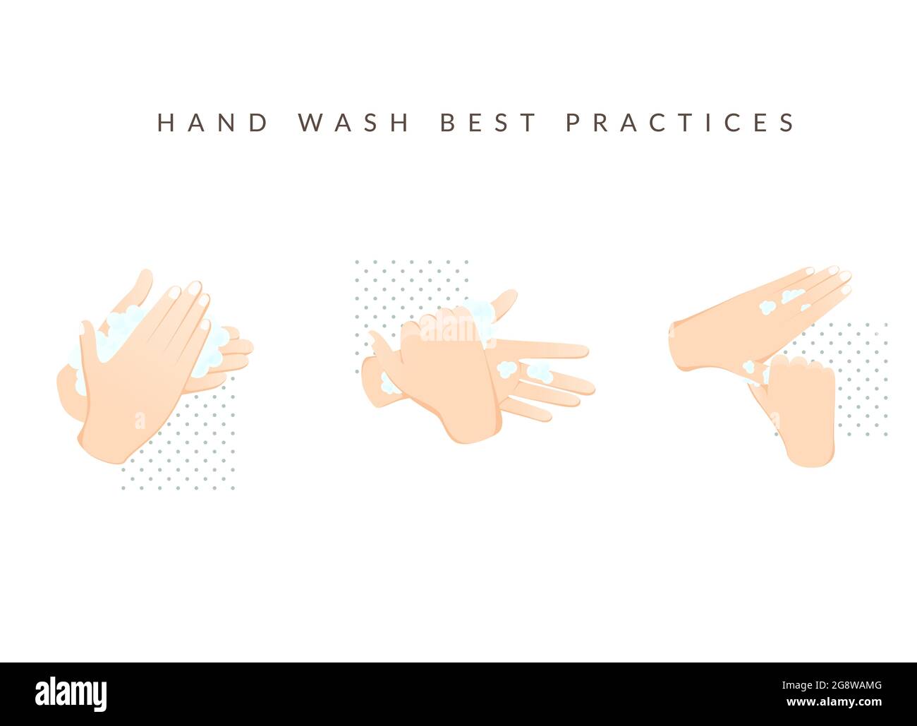 Proper Hand Hygiene - Best Practices - Stock Icon as EPS 10 File Stock ...