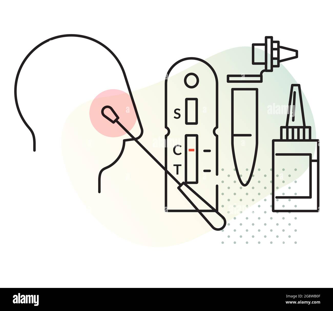 Lateral flow test kits hi-res stock photography and images - Alamy